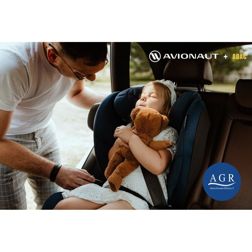 Детское автокресло Avionaut Max Space Iso-Fix (гр.2-3) Navy AV-360.MS ...