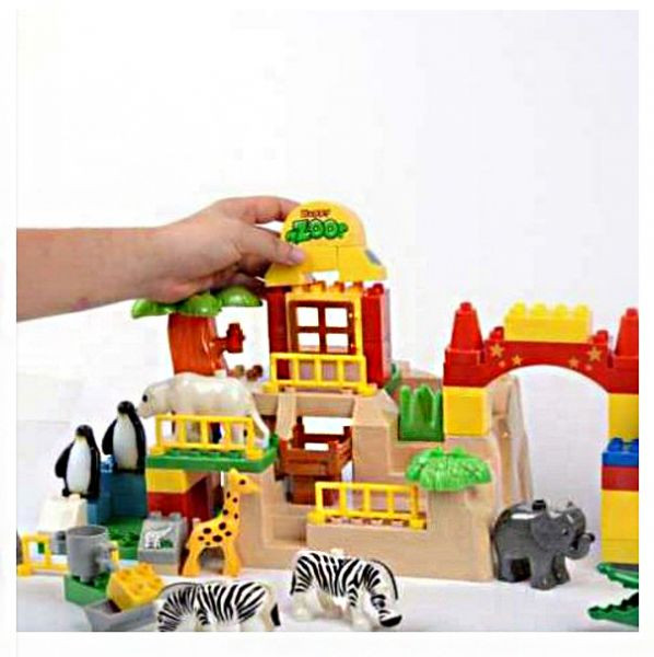 Конструктор JDLT 5096 Зоопарк 115 деталей купить в Киеве и Украине