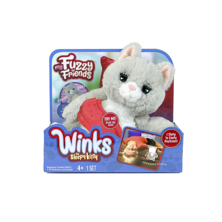 Интерактивная Игрушка My Fuzzy Friend Winks the Sleepy Kitty - Винкс ...